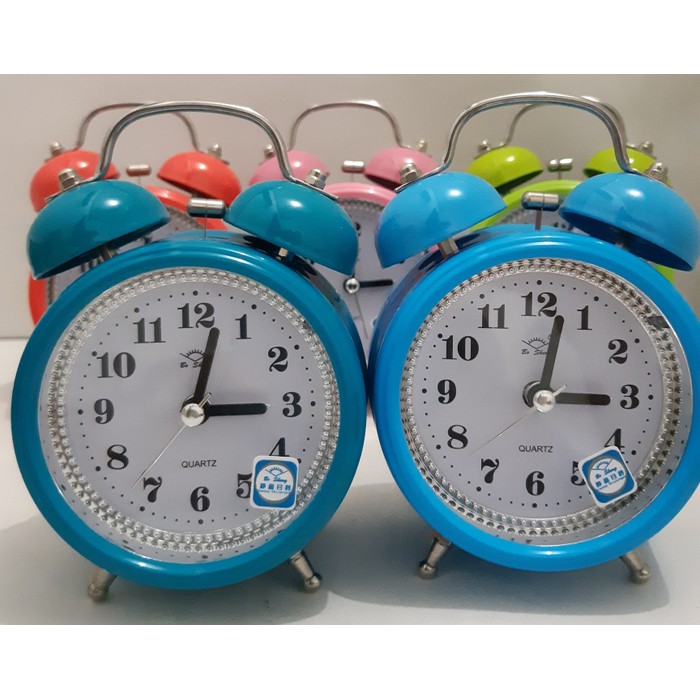 Jual JAM BEKER KRING 2832 bentuk bulat | Shopee Indonesia