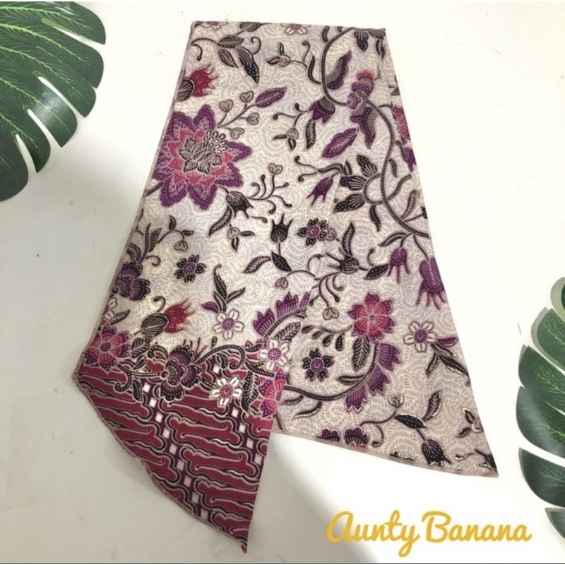 Jual Aunty Banana Scarf Syal Batik Dasi / Oleh Oleh Khas Indonesia ...