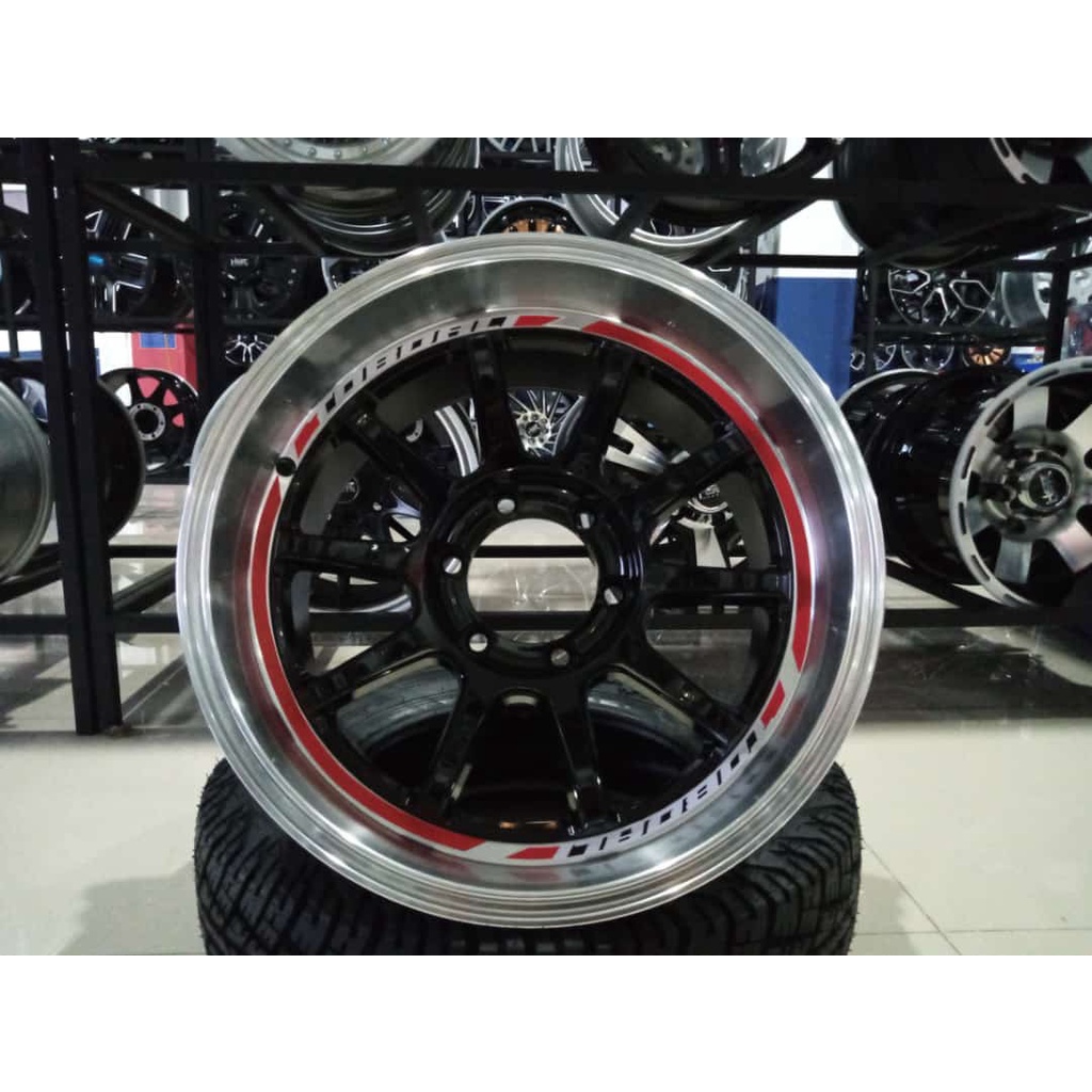 Jual Velg Racing Ring 18 HSR TOBOALI Warna BML Buat Mobil Fortuner Pajero Hilux dll Pelek Mobil ...