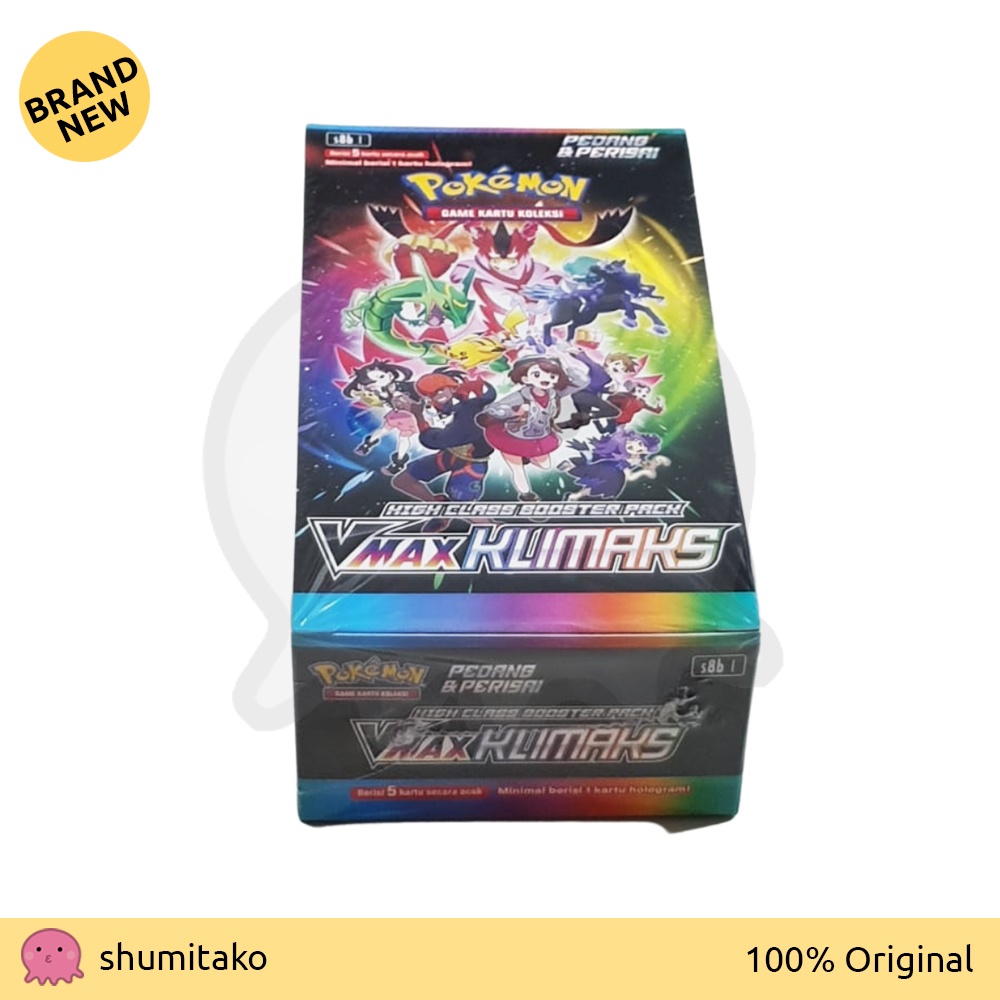 Jual Kartu Pokemon TCG Cards High Class Pack VMAX Klimaks S8b Booster Box | Shopee Indonesia