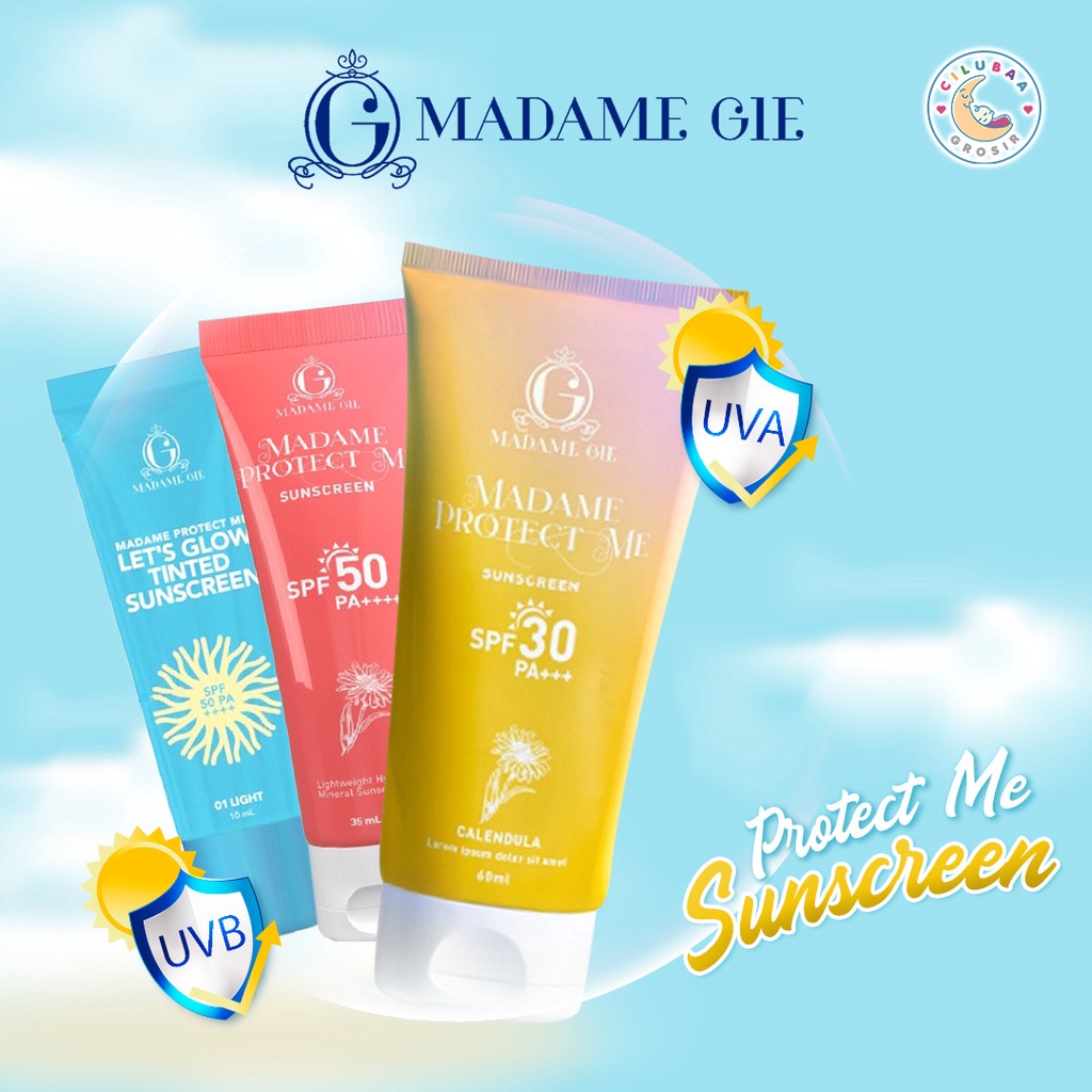 Jual Madame Gie Madame Protect Me Sunscreen SPF 30 PA +++ With ...