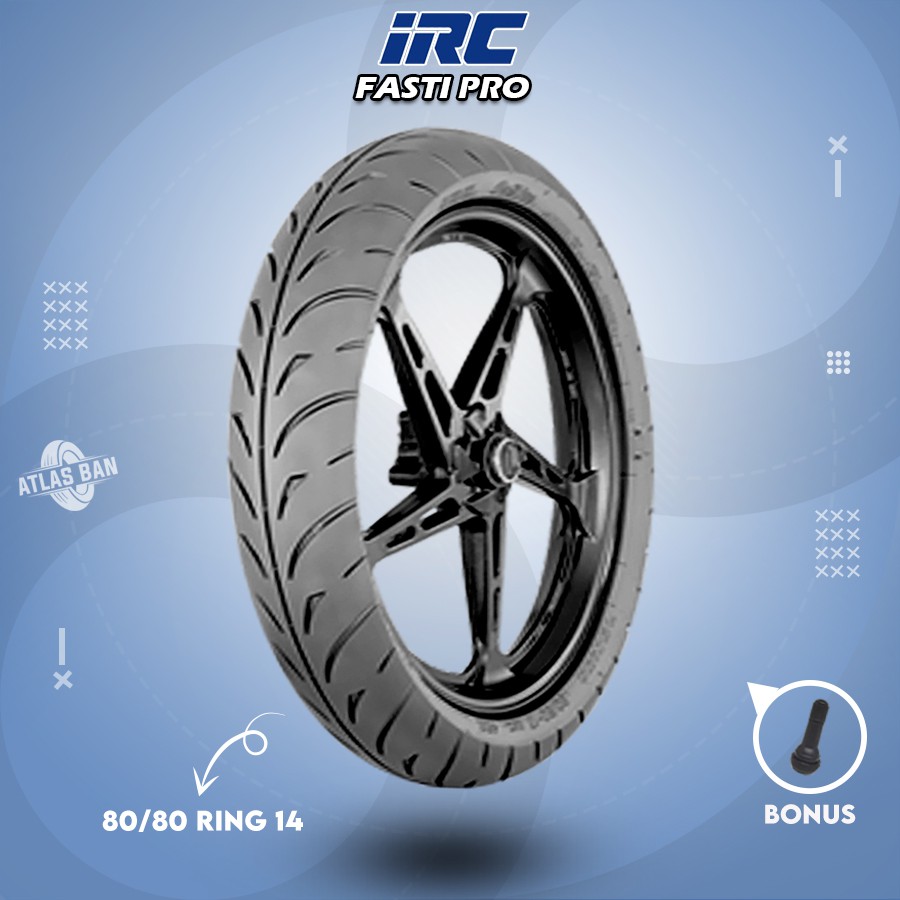 Jual Ban Tubles Motor Matic RACING COMPOUND IRC FASTI PRO 80/80 Ring 14 ...