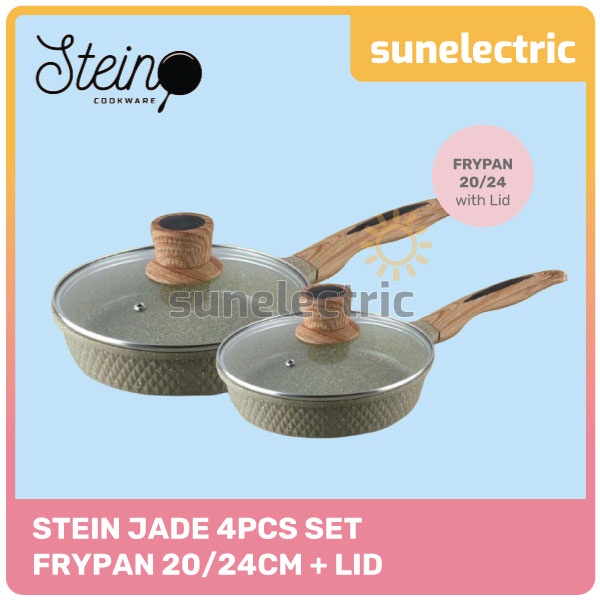 Jual STEIN Cookware JADE SET 4 PCS Panci Greblon / Panci Set ...