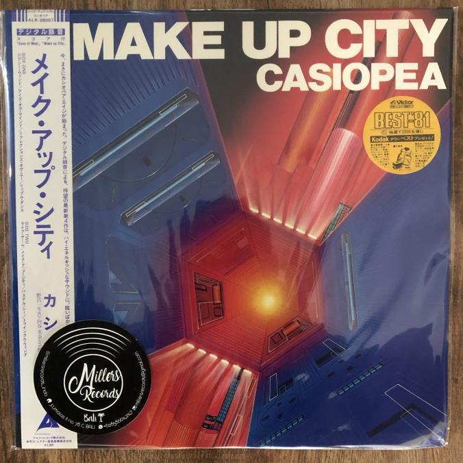 Jual :=:=:=:=] Casiopea - Make Up City (VINYL / PIRINGAN HITAM) | Shopee Indonesia