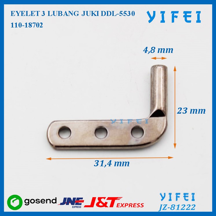 Jual Jalur Benang Thread Eyelet Mesin Jahit Industri Jarum 1/YIFEI ...