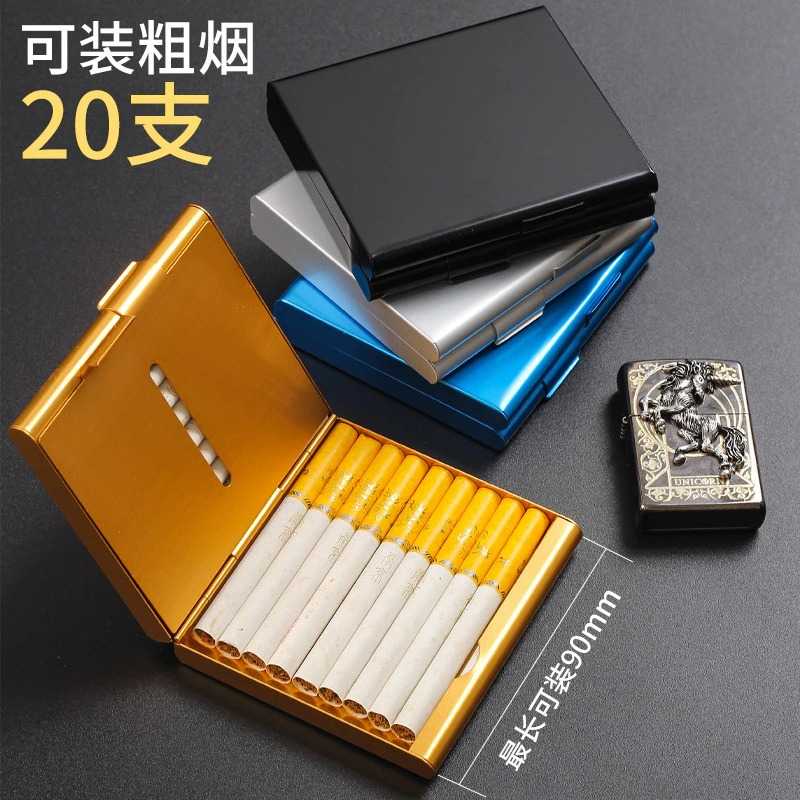 Jual Kotak Bungkus Rokok Elegan Metal Cigarette Case 20 Slot Desain ...