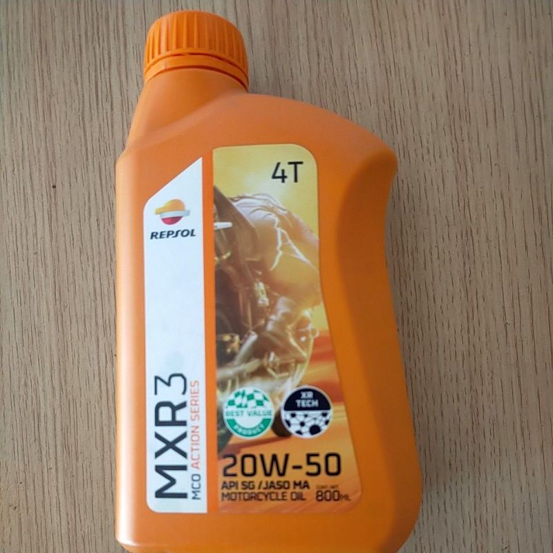 Jual Oli Repsol 4T MXR3 20W-50 800ml | Shopee Indonesia