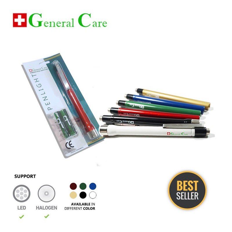 Jual Penliight Sorot Senter Medis General Care LED Sinar Putih TH ...