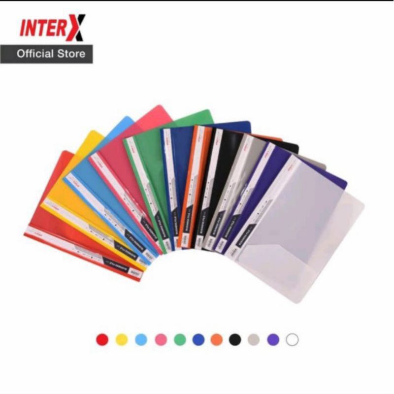 Jual Bussines File Inter X Kantong A4 (12 Pcs) / Map Folder Inter X ...