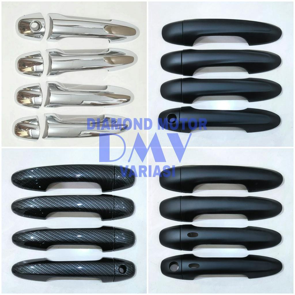 Jual Garnis Cover Handle Chrome Hitam Carbon All New Innova Reborn 2016 2017 2018 2019 2020 2021 ...