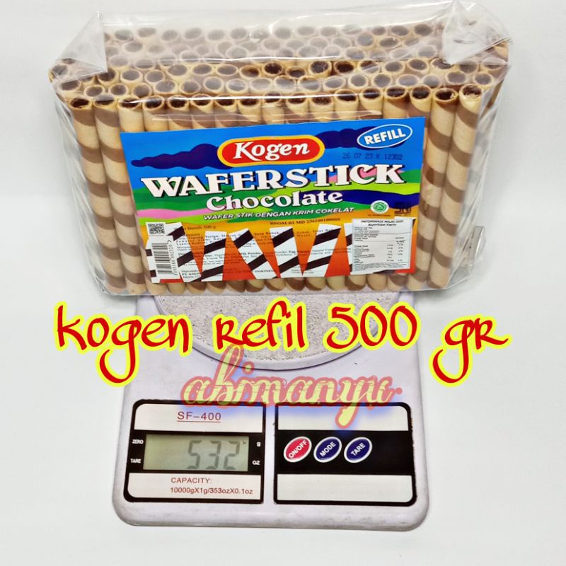 Jual Astor Coklat Kogen Toples 600gr / Waferstick Kogen Refill 500gr ...