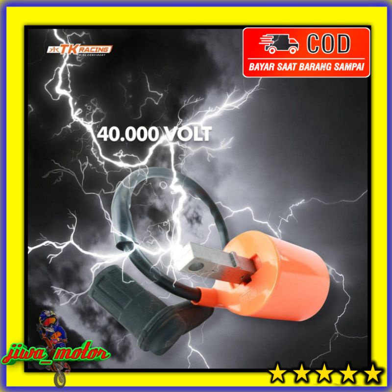 Jual koil TK racing original untuk semua motor karbu coil orange tk ...