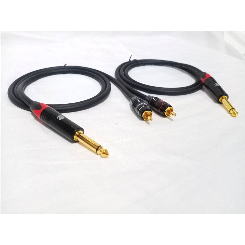 Jual KABEL AKAI MONO KE RCA (2 PCS) 1-3 METER | Shopee Indonesia
