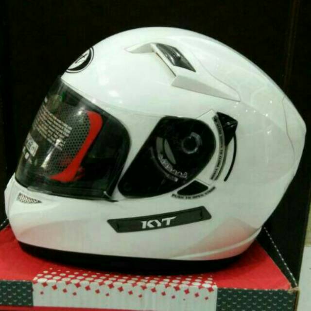 Jual HELM KYT K2 RIDER SOLID - WHITE | Shopee Indonesia