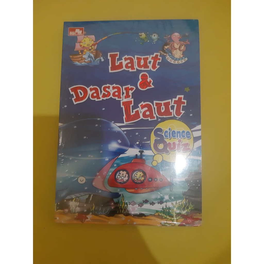 Jual Buku Komik Sains Science Quiz Laut & Dasar Laut | Shopee Indonesia