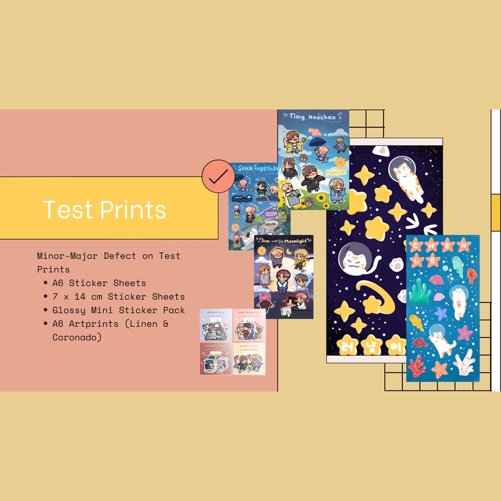 Jual Testprints Minor Defect (Sticker, Artprint) | Shopee Indonesia