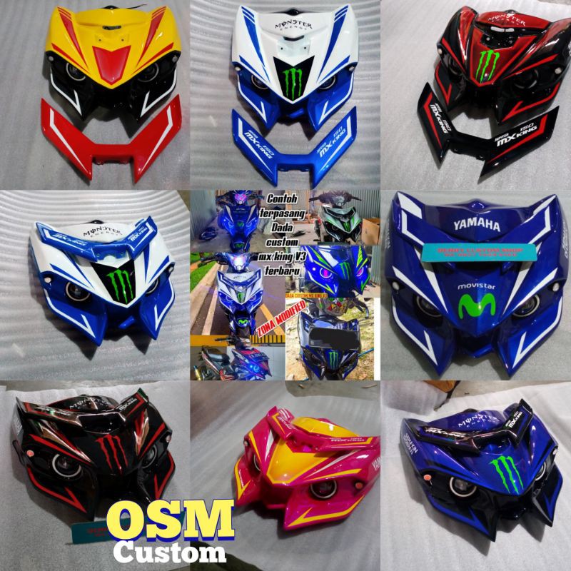 Jual Dada custom pnp mx king- new mx king | Shopee Indonesia
