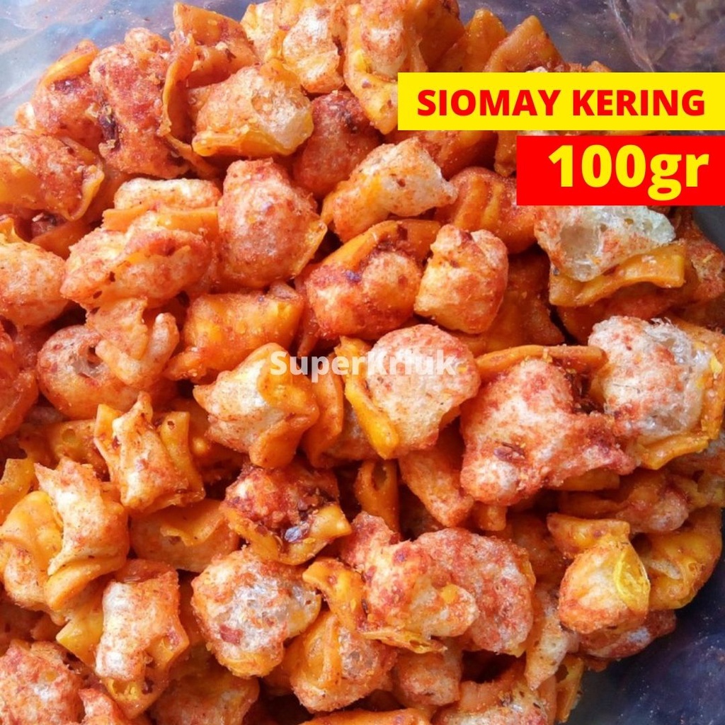 Jual Siomay Kering Rasa Original dan Pedas Kemasan 100gr | Shopee Indonesia