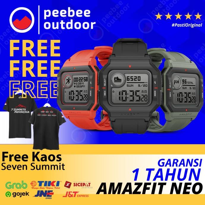 Jual Amazfit Neo Retro Smartwatch - GARANSI RESMI 1 TAHUN | Shopee ...