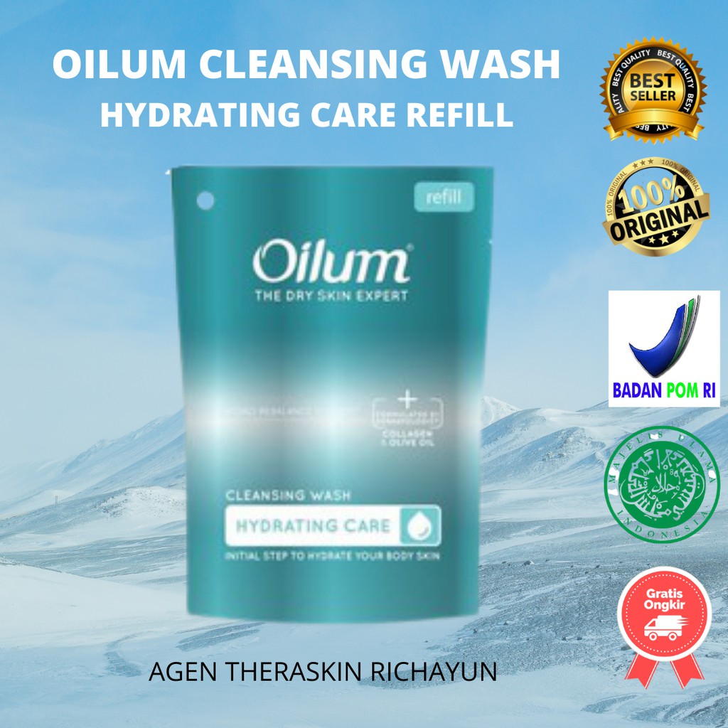 Jual Oilum cleansing wash hydrating care refill 175 ml | Shopee Indonesia