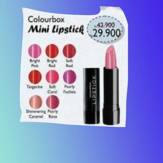 Jual Colourbox mini lipstick | Shopee Indonesia