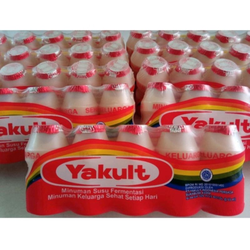 Jual Yakult Original dan Yakult Less sugar, harga 1 pack (5 botol ...