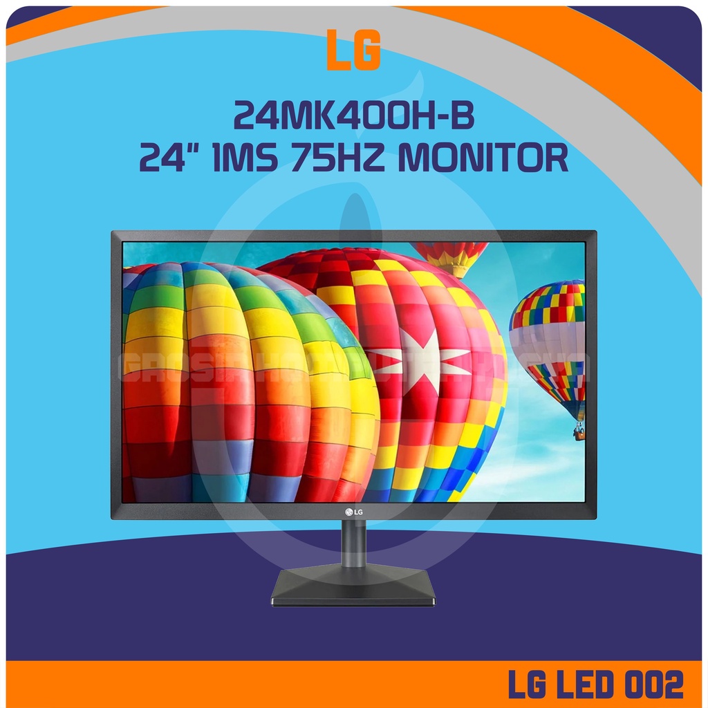 Jual LG 24MK400H-B 24" Full HD 1ms 75Hz Radeon FreeSync TN Panel ...