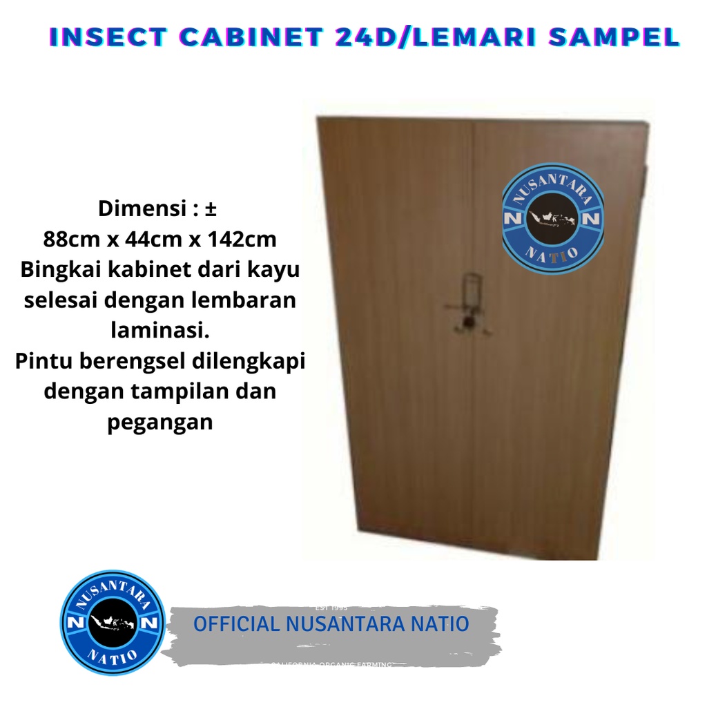 Jual LEMARI SAMPEL / INSECT CABINET 24D | Shopee Indonesia