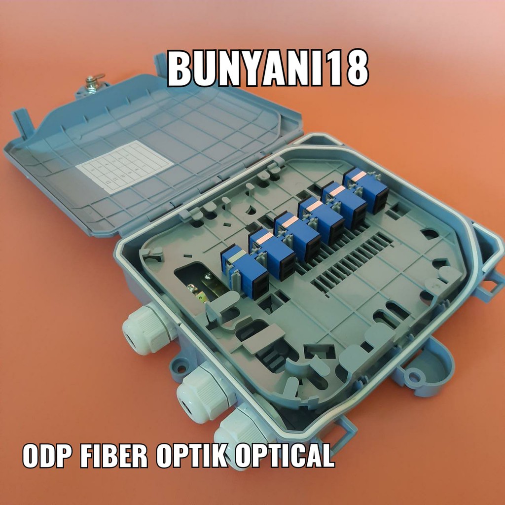 Jual ODP Fiber Optik Optical Distribution Point Box Kapasitas 12 Core ...