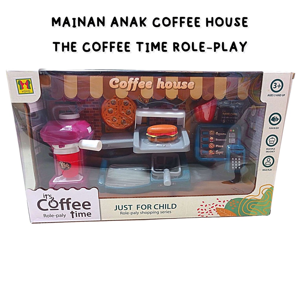 Jual SHTOYS - MAINAN ANAK COFFEE SHOP COFFEE HOUSE ANAK MAINAN THE ...