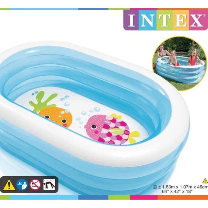 Jual VIRAL!!! Kolam Renang Anak Ahoy Pirate Friends Swiming Pool - INTEX 57482 | Shopee Indonesia