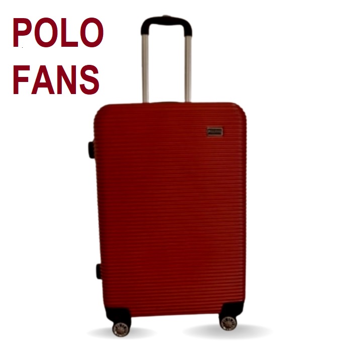 Jual DISKON ONGKIR!! Koper 24 inch Murah Polo Fans 2032 Pink Pucat ...
