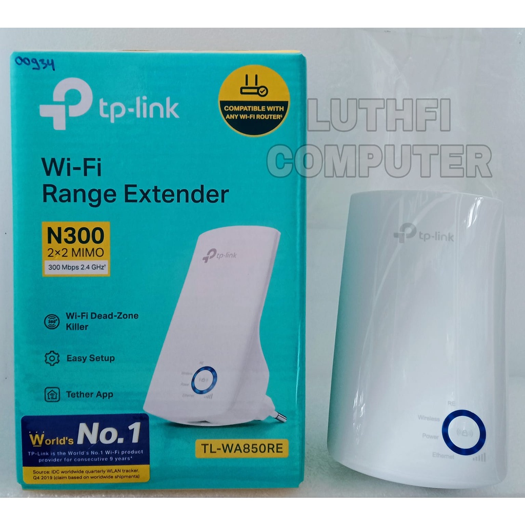 Jual TP-LINK TL-WA850RE : 300Mbps Universal WiFi Range Extender ...