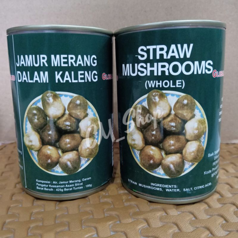 Jual LL - Straw Mushroom (Whole) 425G jamur merang jamur kaleng ...
