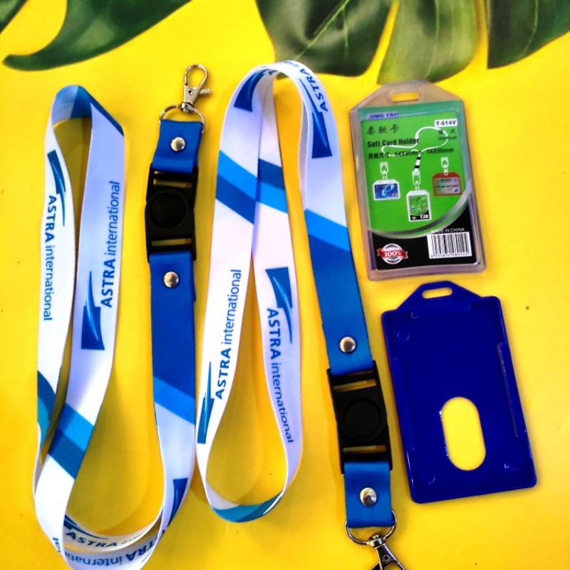 Jual READY Tali id card astra international ASTRA full printing | lanyard astra bisa satuan ...