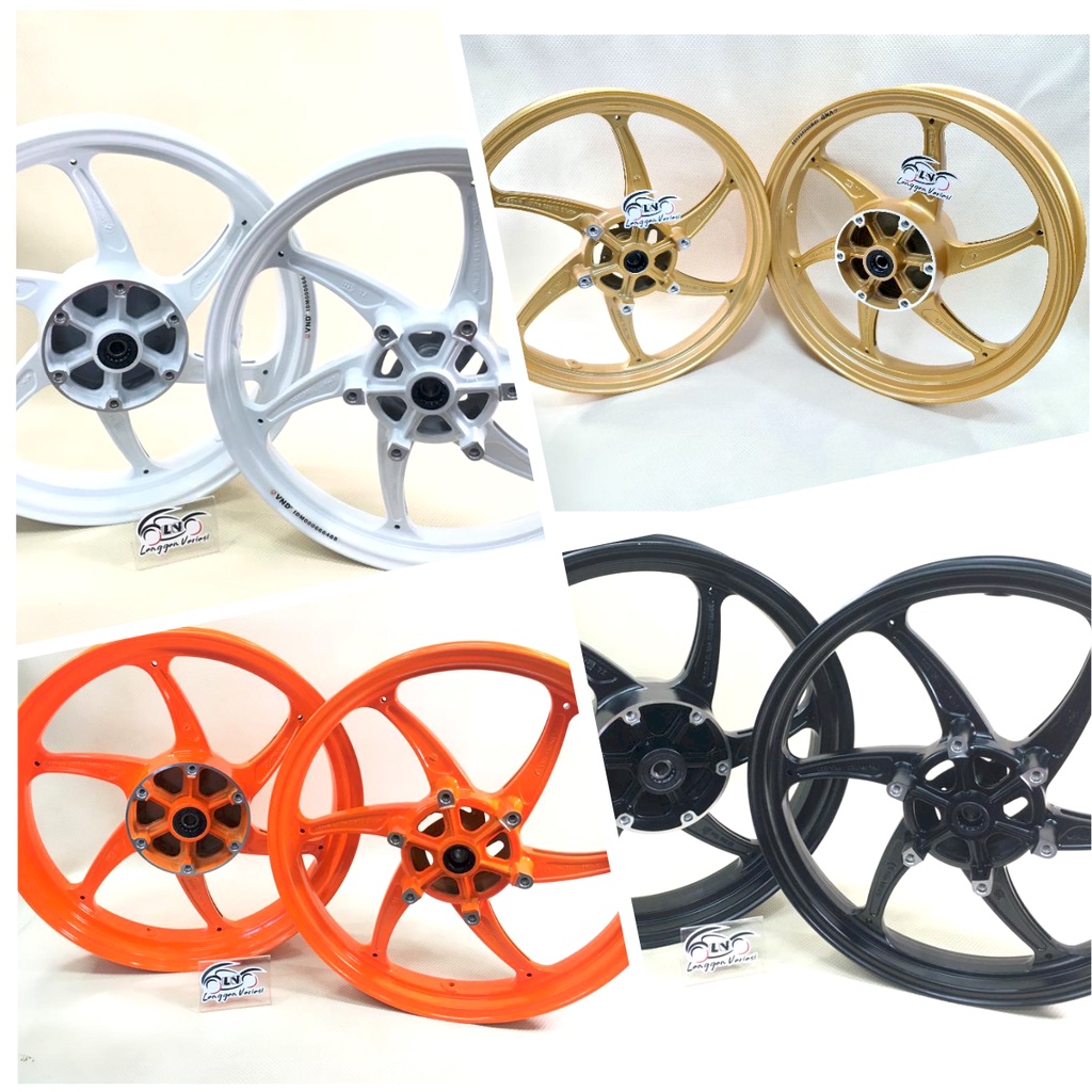 Jual Velg Racing Cast Wheel VND Six Star N-150 Ninja 150 R KR / RR KRR ...