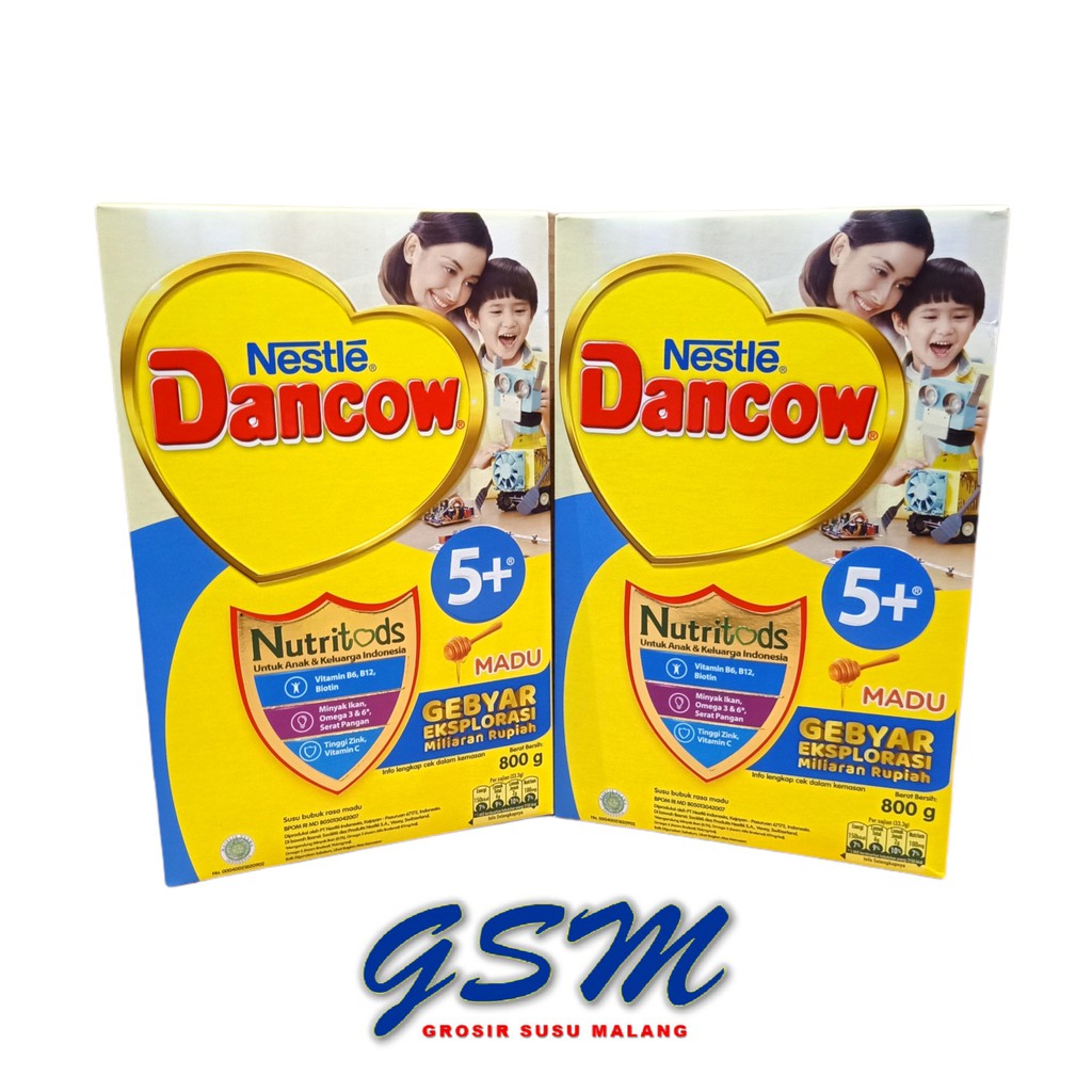 Jual DANCOW 1+ 3+ 5+ 750GR All Variant | Shopee Indonesia
