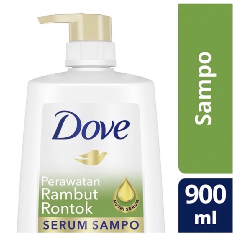 Jual Shampoo Dove Total Hair Fall Anti Rontok 900ml | Shopee Indonesia