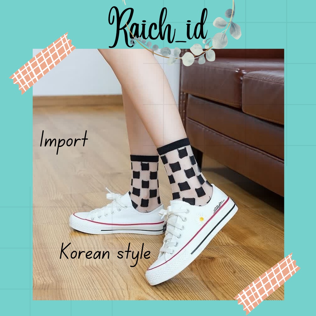 Jual Kaos kaki Transparan Wanita / Stocking Stoking Korean Style / Kaos ...