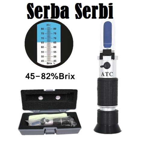 Jual Brix Refractometer for sugar REFRACTOMETER BRIX 45-82% ...
