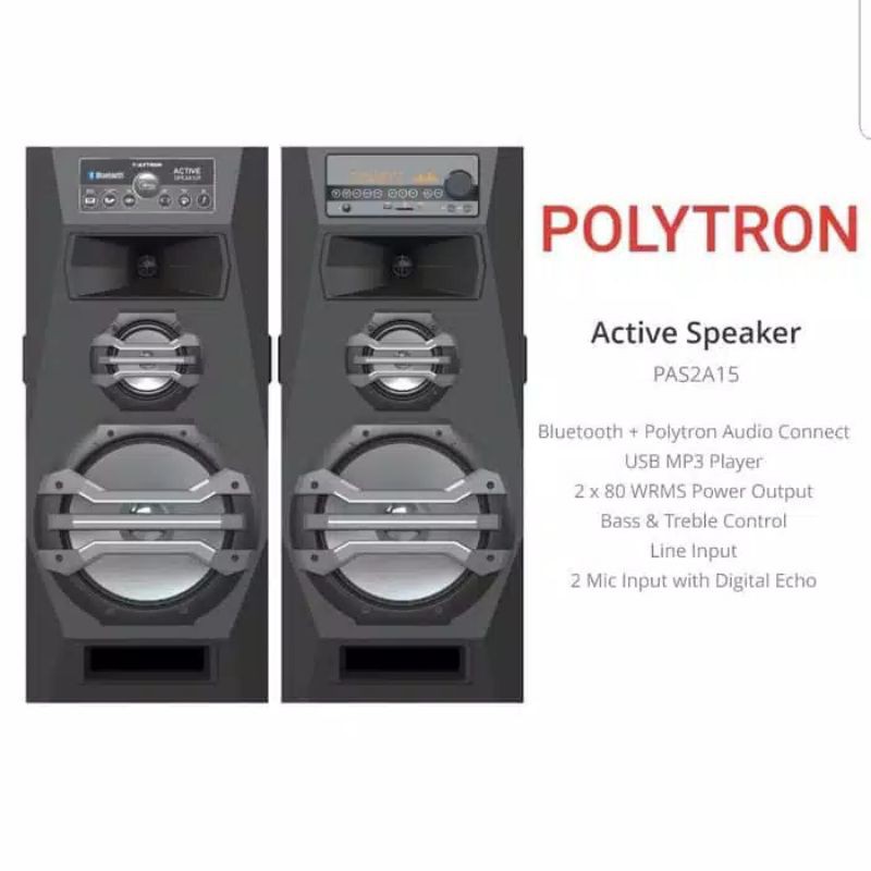 Jual speaker Polytron pas 2A15 khusus daerah cilegon | Shopee Indonesia
