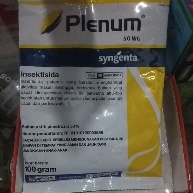 Jual Insektisida Plenum 50wg pengendali hama wereng 100gram original ...