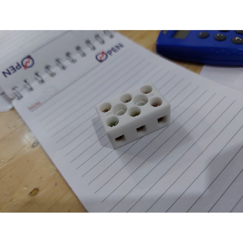 Jual Terminal Block Keramik 3 Pole 30 Ampere | Shopee Indonesia