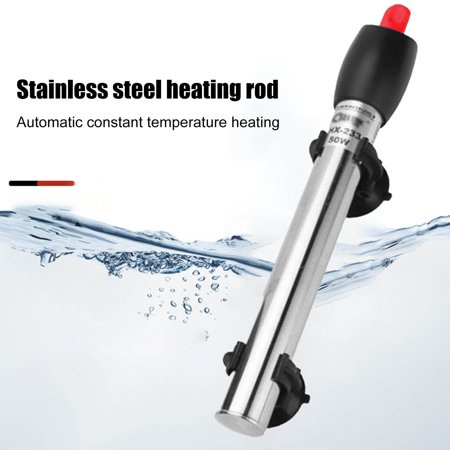 Jual Heater Aquarium Stainless Steel AA 25 Watt Pemanas Penghangat Air ...