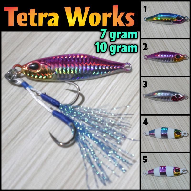 Jual Micro Jig 7g 10g Model Duo Tetra | Shopee Indonesia