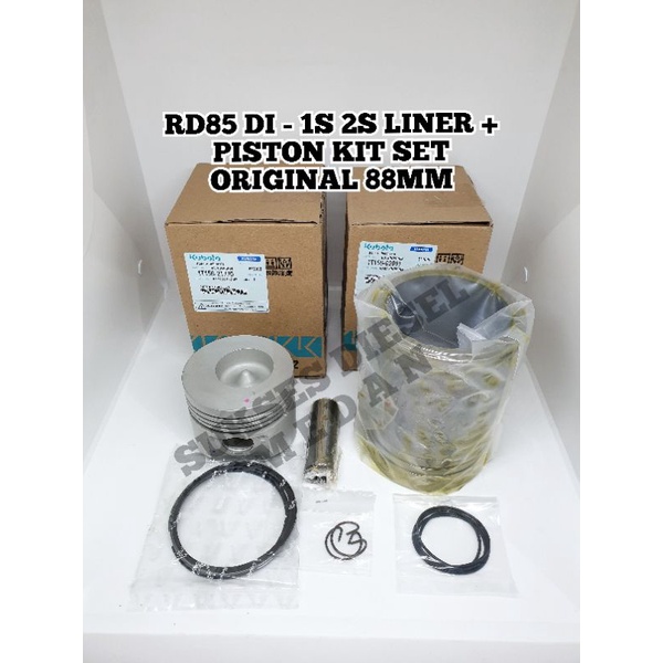Jual RD85 DI - 1S 2S Cylinder Liner Plus Piston Ring Pen Circlip Oring ...