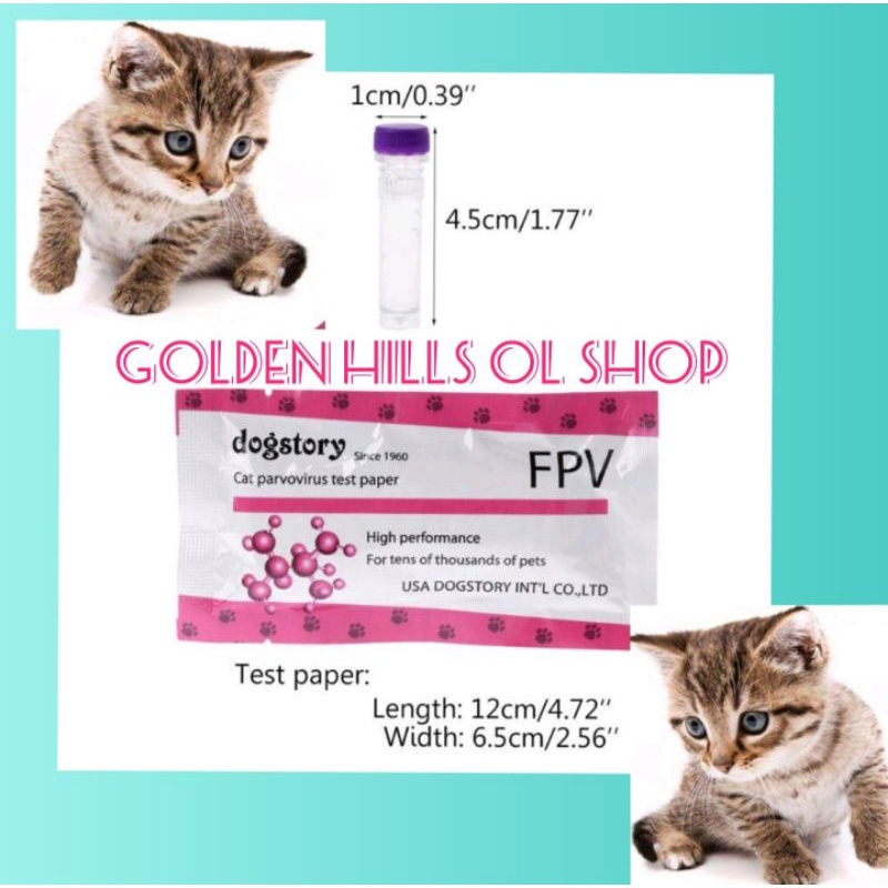 Jual DOGSTORY FPV Alat Tes Virus Kucing Feline | Shopee Indonesia