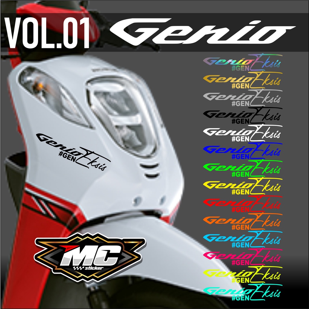Jual Cutting Sticker Genio - Aksesoris Motor Stiker Lis Variasi ...