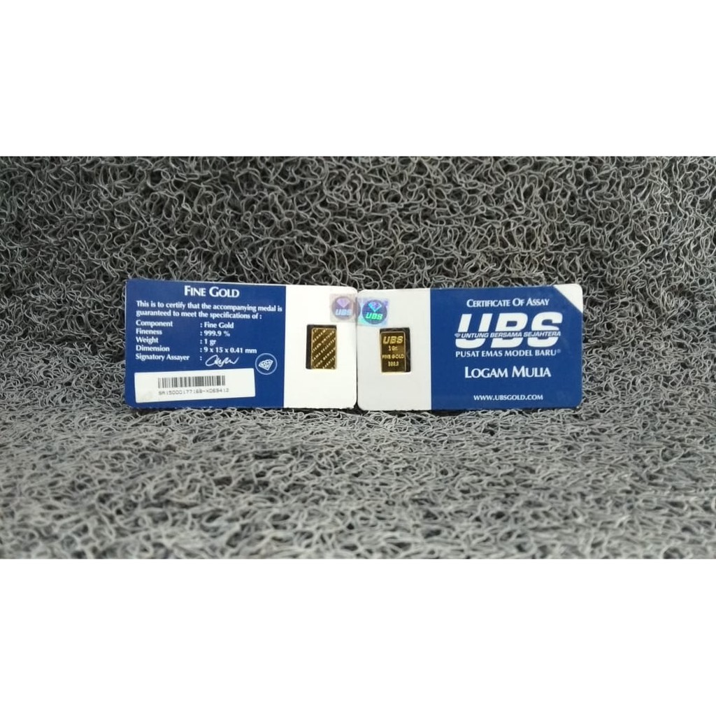 Jual Logam Mulia UBS 1 gram | LM 1gr | UBS LM 1 | non LM ANTAM | non ...