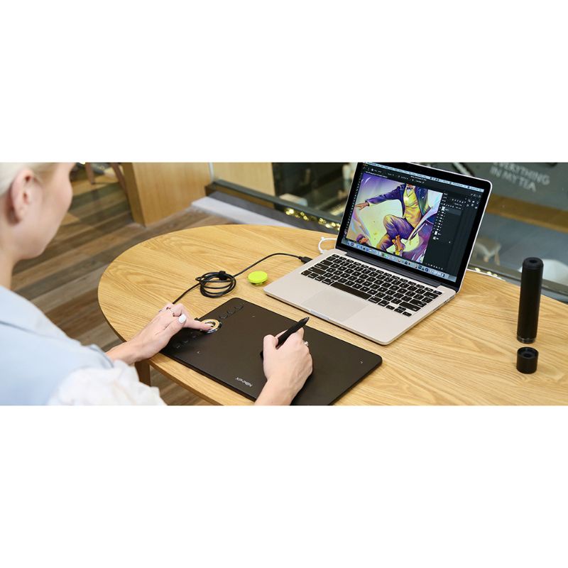 Jual XP-Pen Deco02 Graphics Digital Drawing Tablet with P06 Passive Pen ...